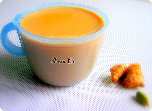 GINGER TEA RECIPE - INJI TEA - HOMEMADE GINGER TEA - Chitra's Food Book