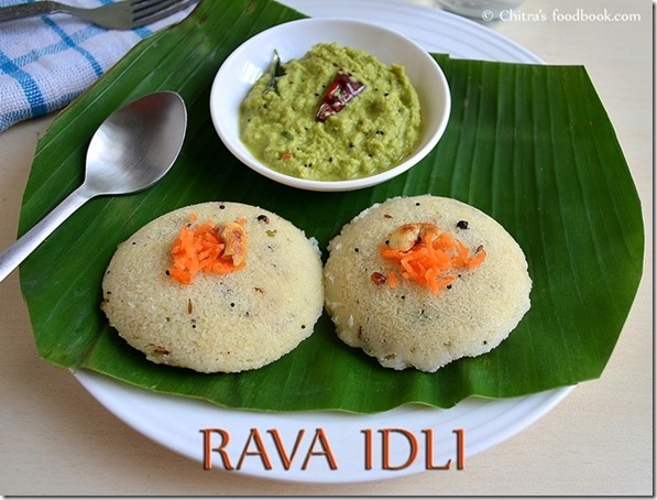 Rava Idli With Eno and Curd - Instant Rava Idli With Video - Chitra's ...