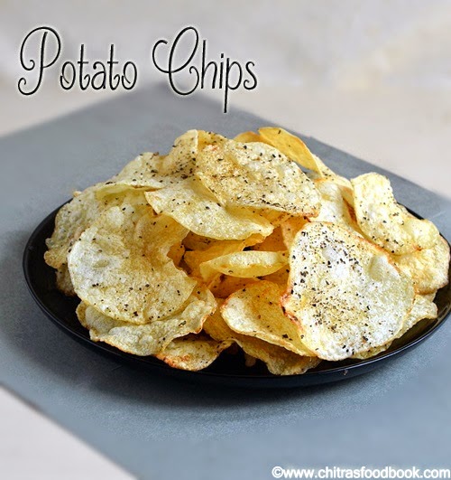 Potato Chips Recipe - How To Make Potato Chips At Home (Indian Style ...