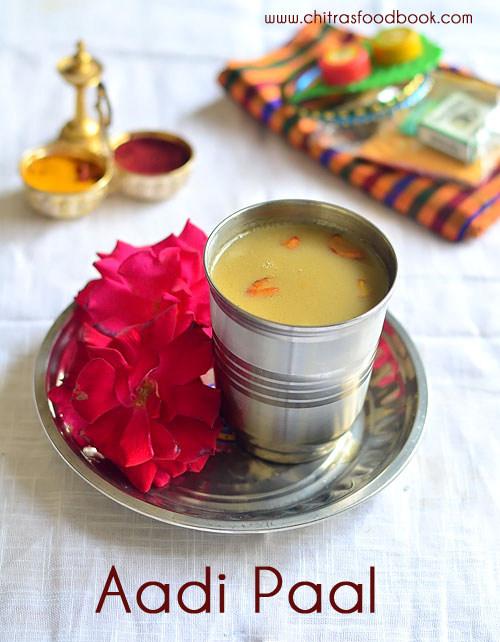 Aadi Paal Recipe | Aadi Thengai Paal - Aadi Pandigai Recipes - Chitra's ...