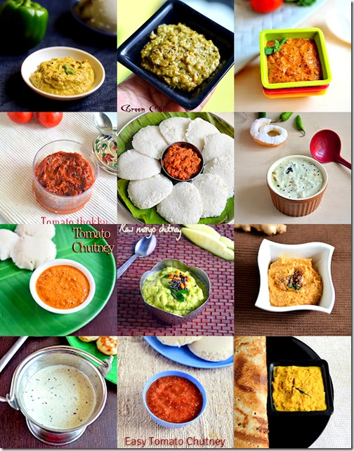 Chutney Recipes | 75 South Indian Chutney Varieties For Idli, Dosa ...