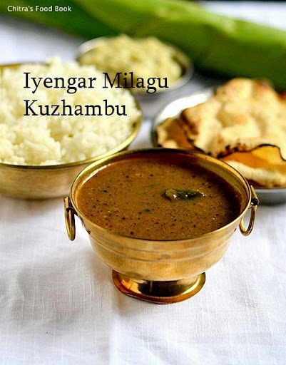 Iyengar Milagu Kuzhambu Recipe-Pepper kuzhambu-No onion No Garlic ...