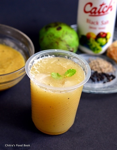 Aam Ka Panna Recipe-Raw Mango Drink-Summer Recipes - Chitra's Food Book
