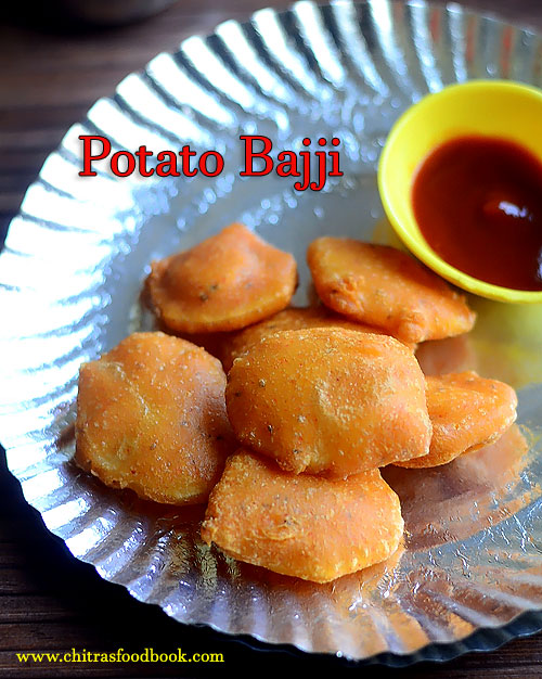 Potato Bajji | Aloo Pakora - Urulaikilangu Bajji Recipe - Chitra's Food ...