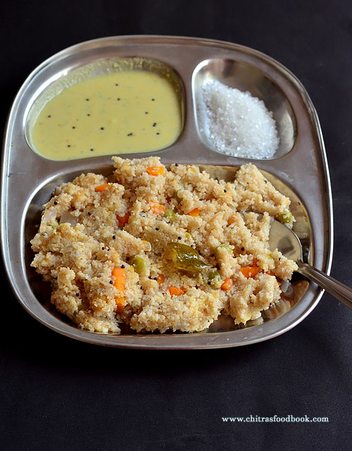 Godhuma Rava Upma – Wheat Rava Upma Recipe - Chitra's Food Book