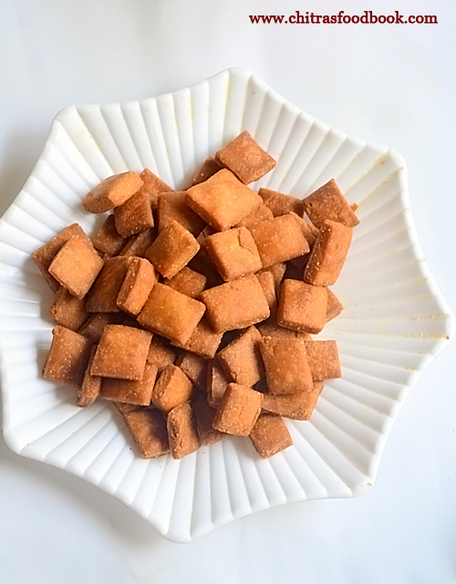 Shakkarpara Recipe With Wheat Flour–Wheat Flour Shankarpali Recipe ...