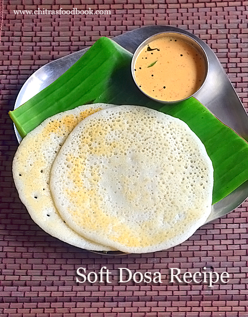 Soft Dosa Recipe - How To Make Soft Dosa For Lunch Box And Travel ...