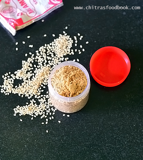 Ellu Podi For Rice – White Sesame Seeds Powder - Til Powder Recipe ...