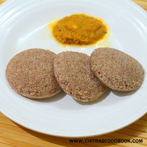 Instant Ragi Idli – Ragi Rava Idli | Ragi Sooji Idli Recipe - Chitra's ...