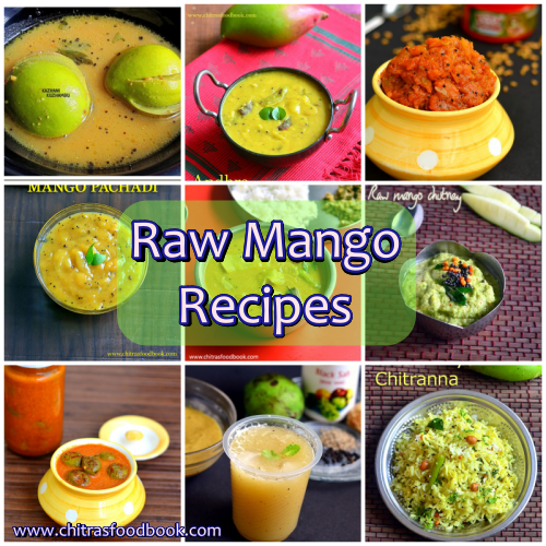 18 Raw Mango Recipes–South Indian Raw Mango Recipes - Chitra's Food Book